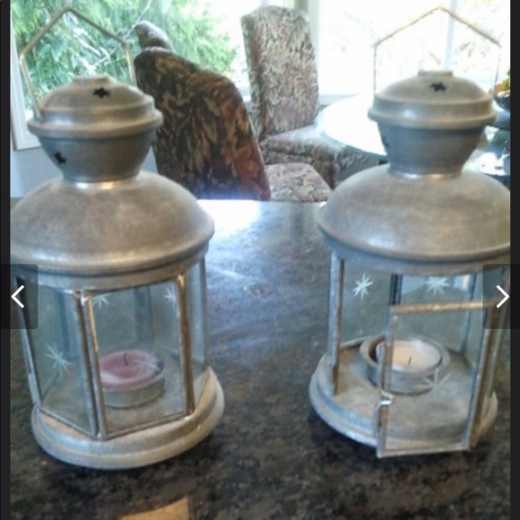 IKEA | Accents | Ikea Rotera Galvanized Lantern Tealight | Poshmark